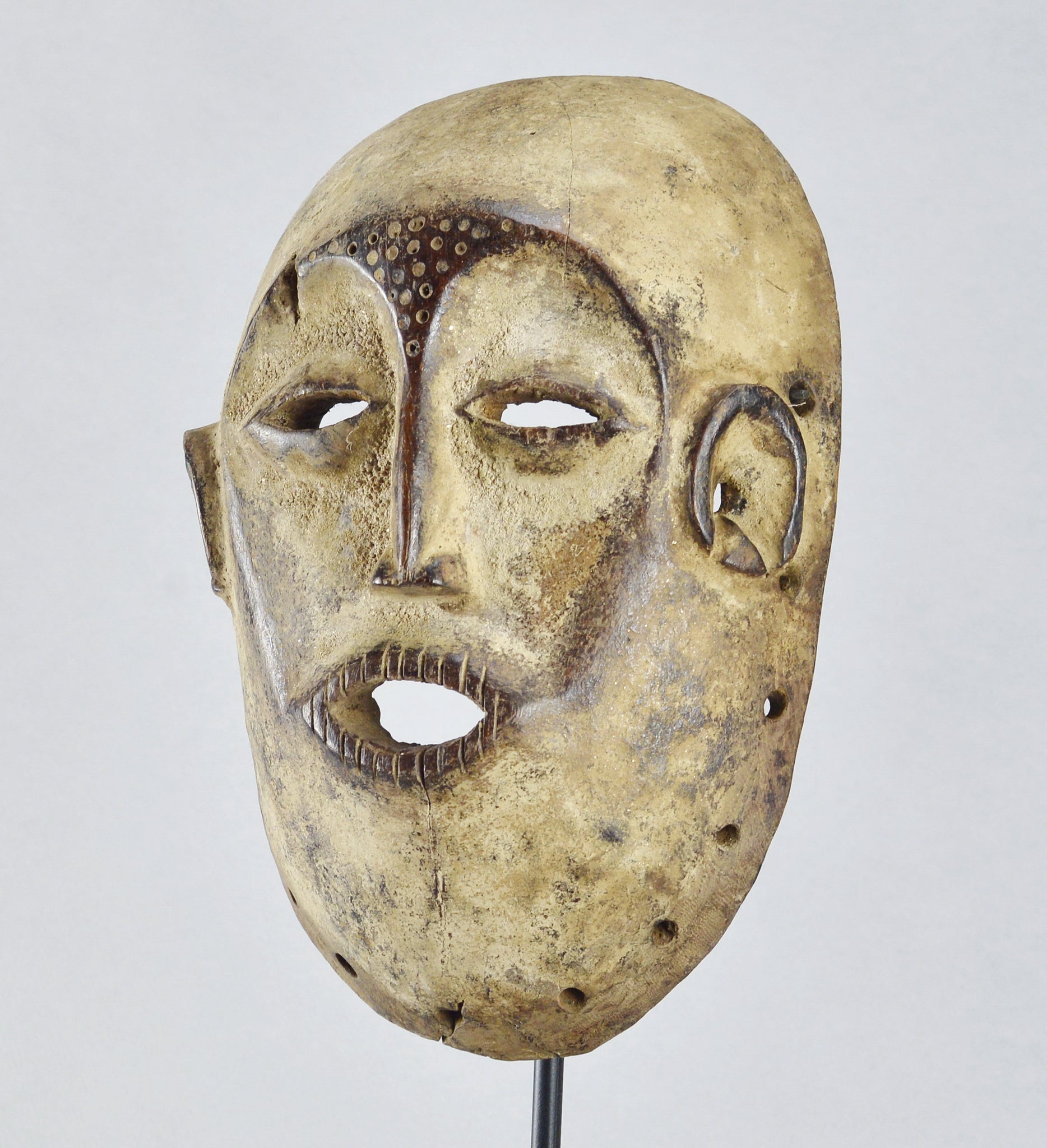 VENDU / SOLD ! MC1850 Rare Masque LEGA Culte du Bwami Mask Congo Rdc ...