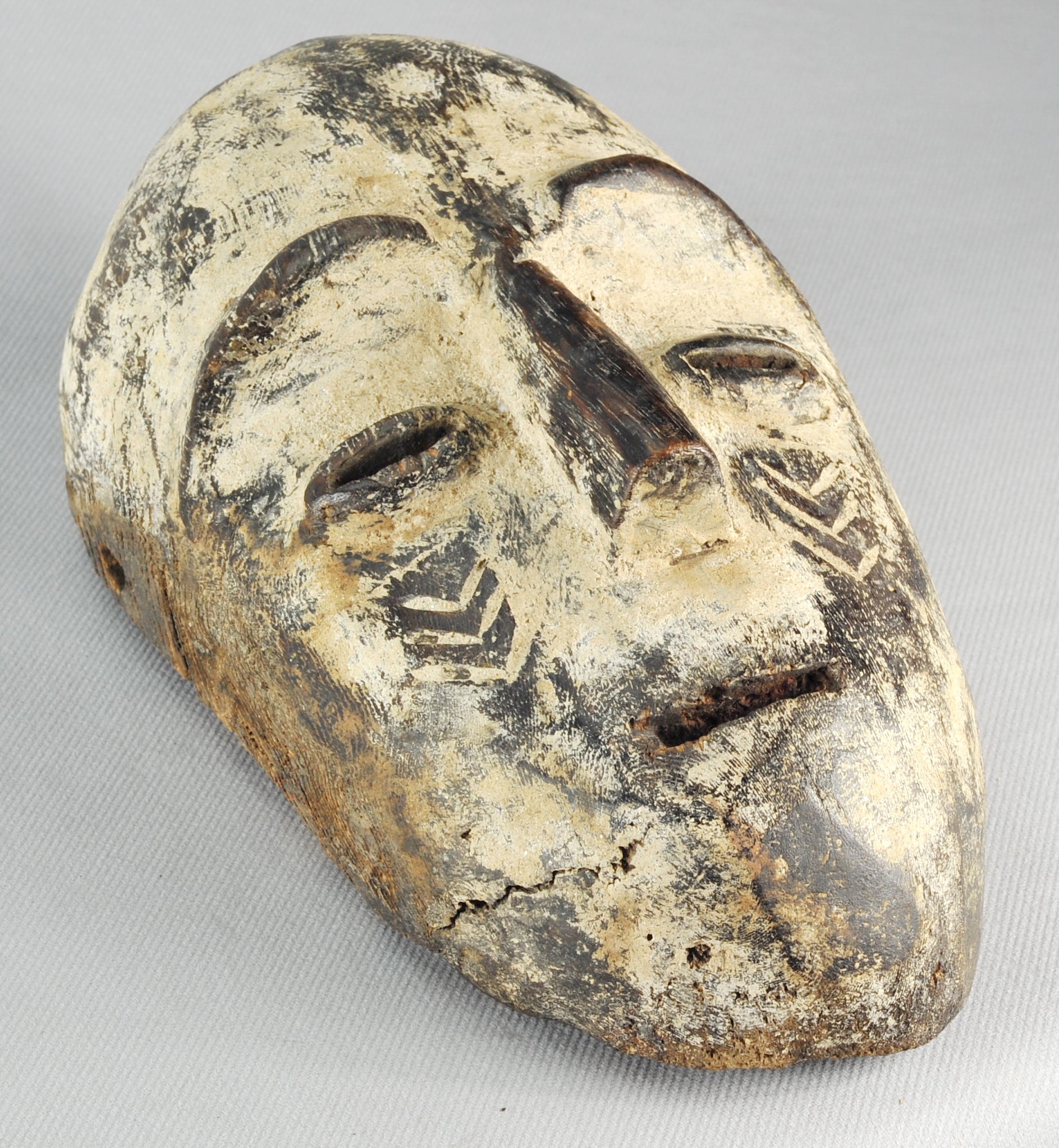 MC1308 Rare grand masque Zande Azande Mask Ubangi Congo Rdc – Galerie ...