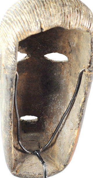 VENDU / SOLD ! MC1151 Rare grand masque Zande Azande Mask Ubangi Congo ...